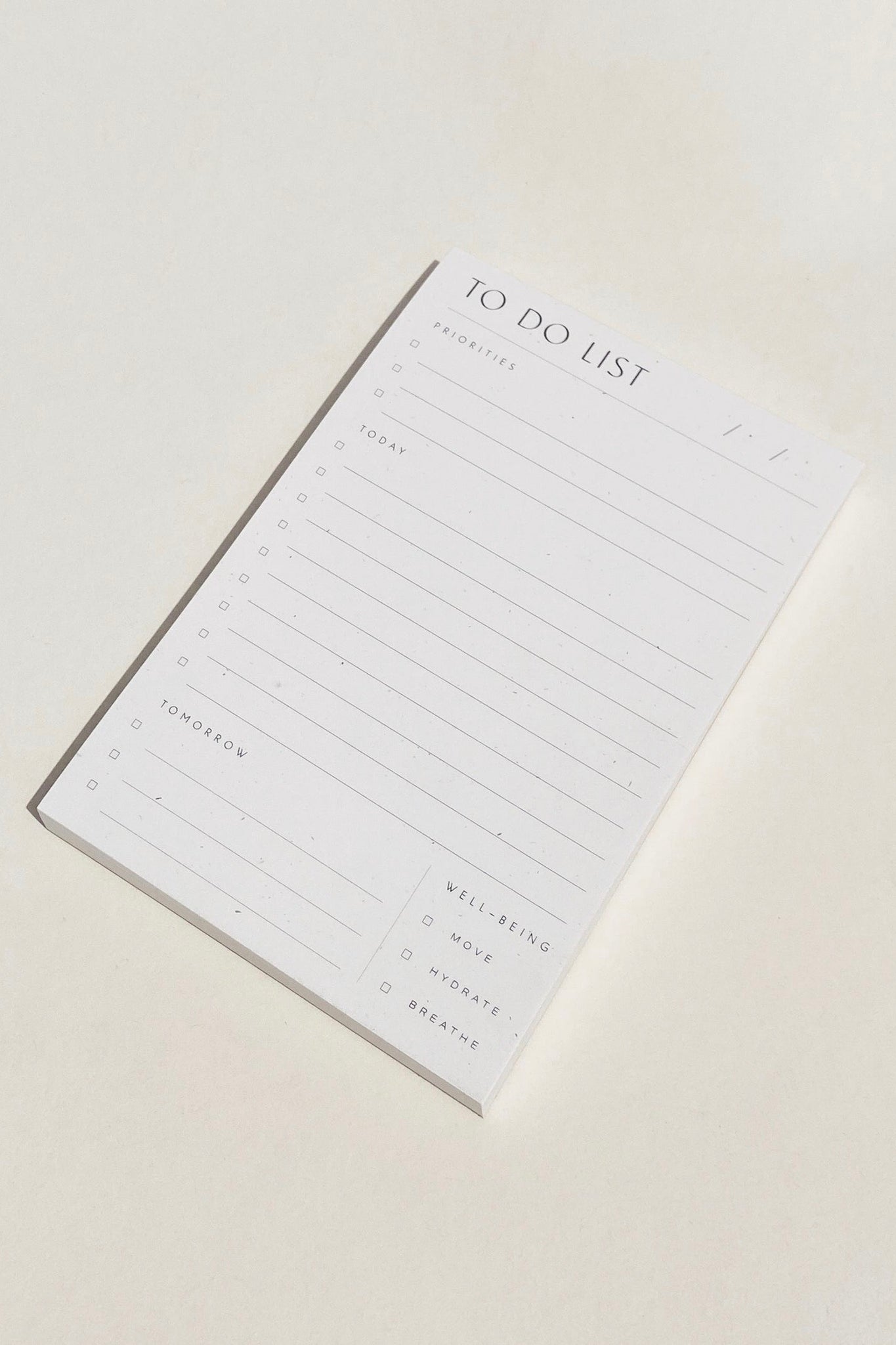 things to do list pad